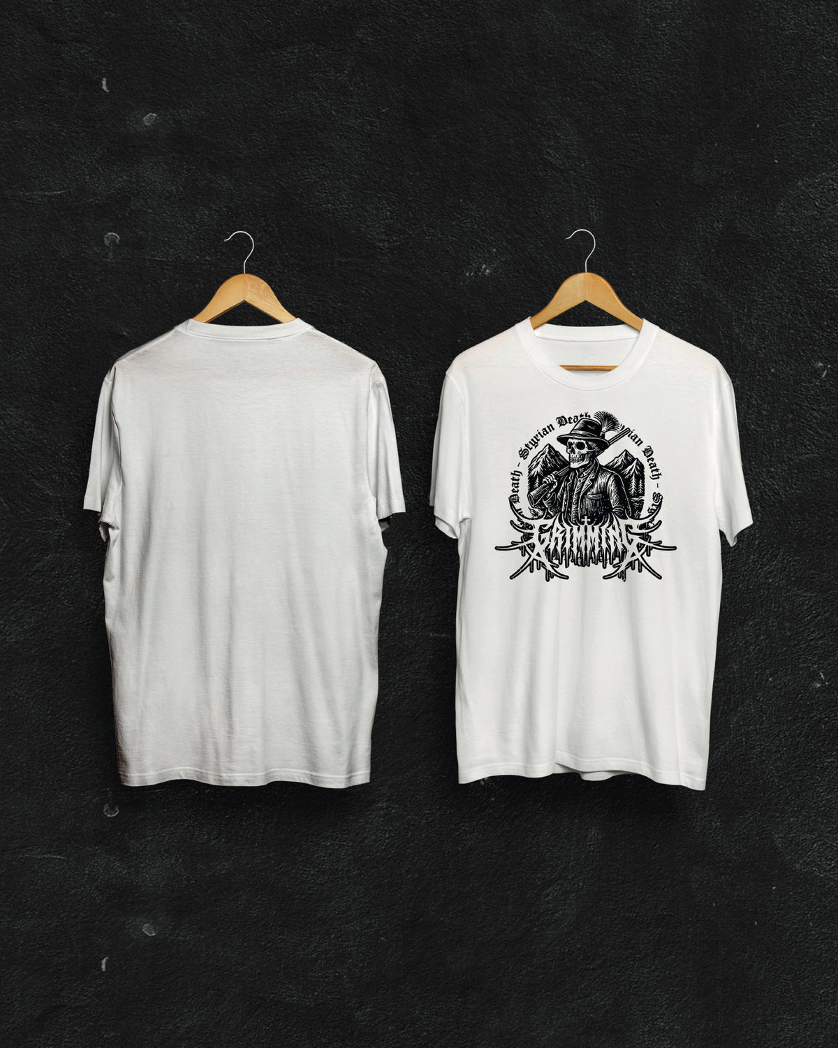 "Styrian Death" White – Official GRIMMING Webshop